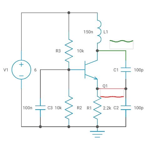 Common Base Colpitts Oscillator