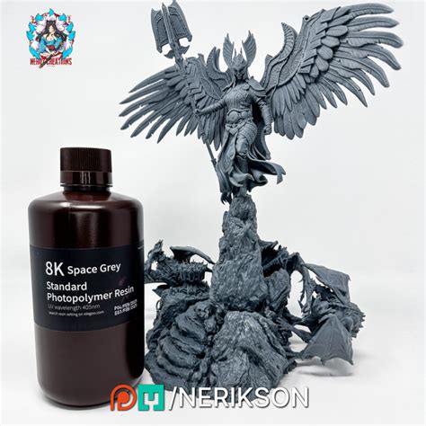 3d Printable Revna The Angel Of Salvation Presupported By Nerikson
