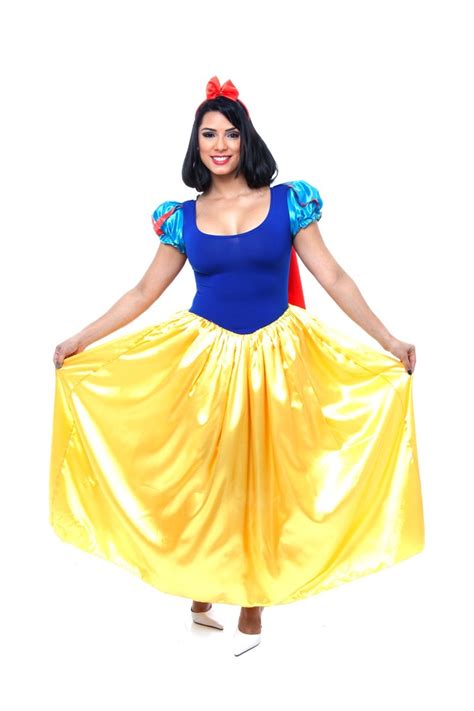 Fantasia Branca De Neve Adulto Longa R 179 90 Em Mercado Livre