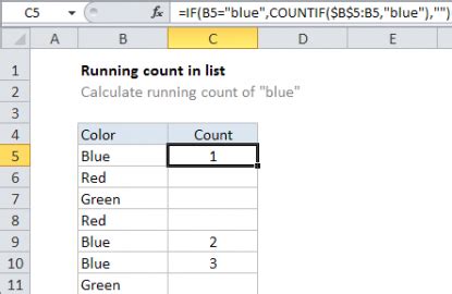 Running Count Of Occurrence In List In Excel June 5 2025 Excel Office
