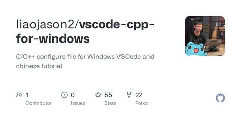 Github Liaojason Vscode Cpp For Windows C C Configure File For Windows Vscode And Chinese