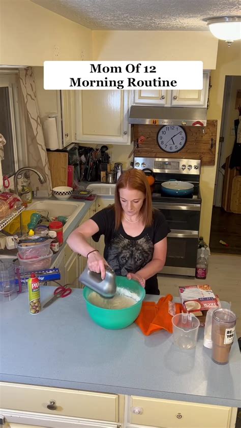 Mom Of 12 Morning Routine Mom Of 12 Morning Routine Breakfast