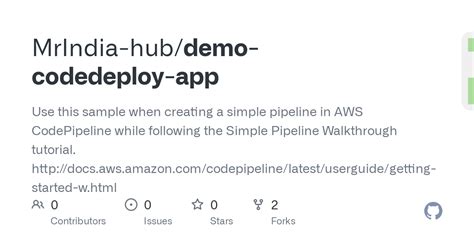 github mrindia hub demo codedeploy app use this sample when creating