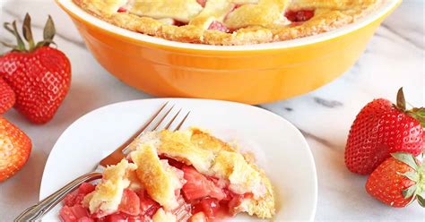 The Best Classic Strawberry Rhubarb Pie Recipe Foodal