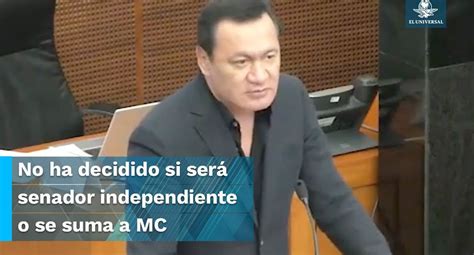 Anuncia Osorio Chong Su Salida De Bancada Del Pri En El Senado El