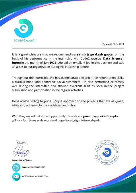 Codeclause On Linkedin Internchampion Monthlysuccess Teamspirit