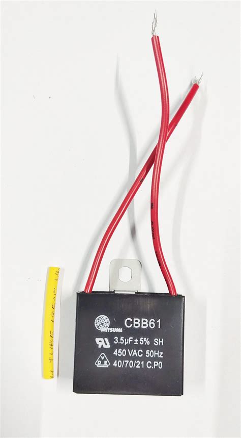 คาปาซิเตอร์พัดลม คอนเดนเซอร์พัดลม ซีพัดลม Capacitor อะไหล่พัดลมฮาตาริ C