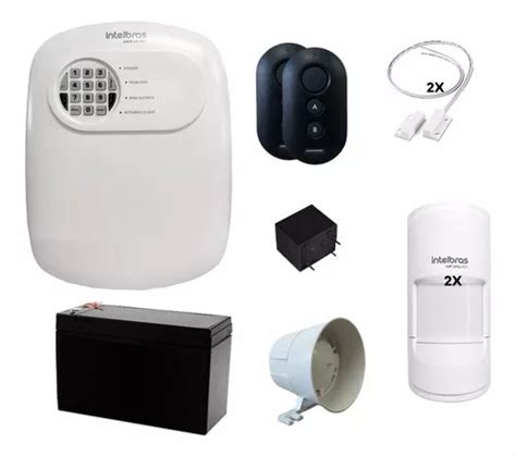 Kit Alarme Resid Intelbras Anm 24 Net App 2 Sensorpet C Fio