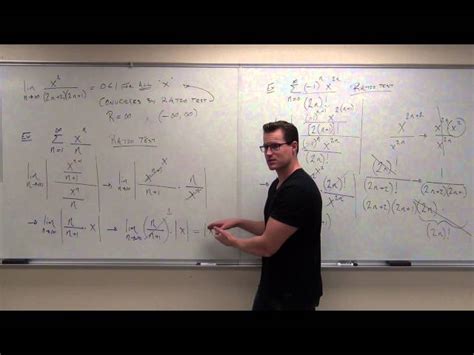 Free Video Calculus 2 Power Series Calculus Of Power Series Ratio