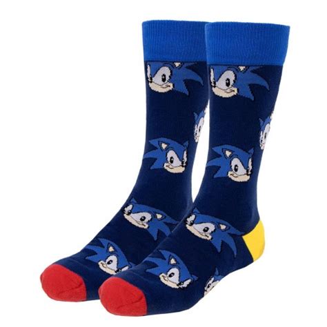 Pack Of 3 Pairs Of Sonic Socks Perfect As A T