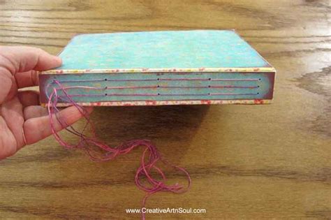 How To Make An Easy Junk Journal Cover With Spine Using Printables