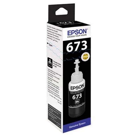 Epson 673 Ink Bottle (Black) - SGL Global Technologies