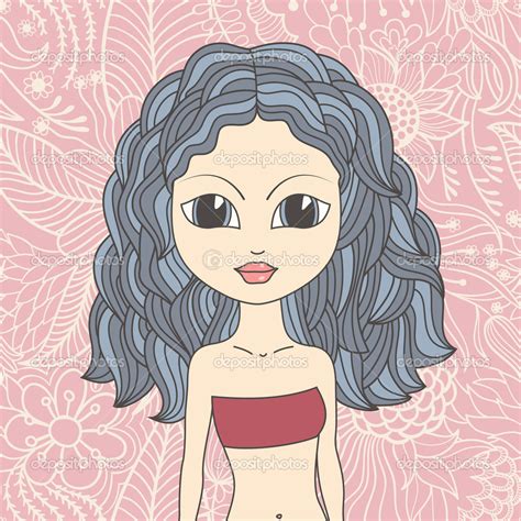 Cute Girl Stock Vector Image By ©tets 14680037
