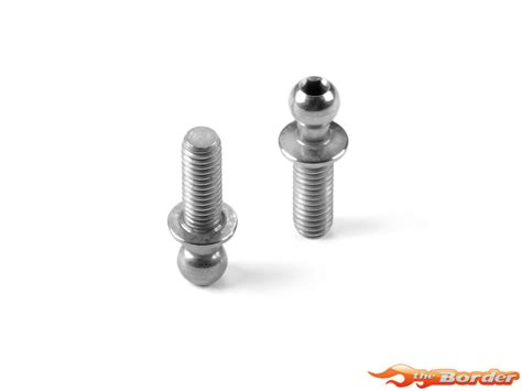 Xray Hard Steel Ball End 37mm With 8mm Thread Nickel Coated 2 372638