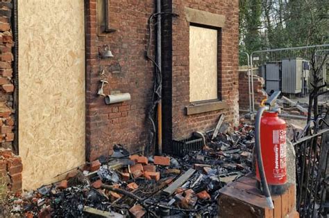 Two Arrested After £100k Car Crashes Into House And Bursts Into Flames
