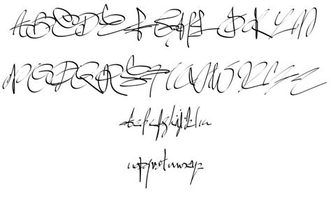 PW Signature Two Police Par Icon Designer FontRiver