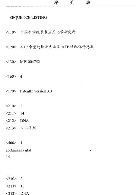 Detection Method Of ATP Adenosine Triphosphate Content And ATP