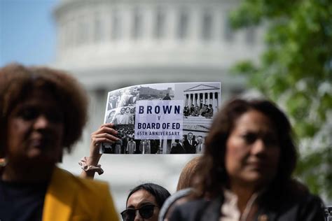 On Brown V Board Of Educations 65th Anniversary School Segregation