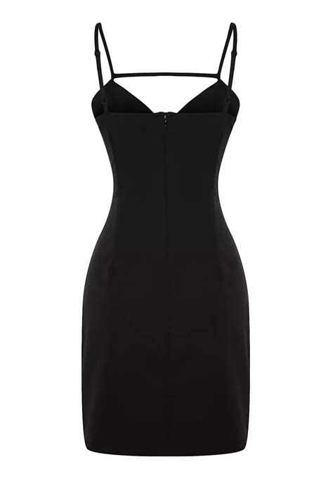 Jual Trendyol Strap Detail Mini Dress Original 2025 Zalora Indonesia