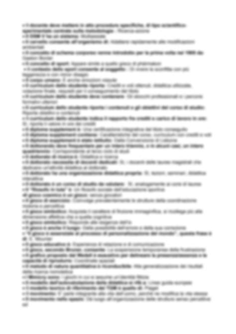 Solution Pedagogia Sperimentale Completo Di Domande E Risposte In