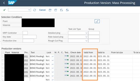 Incorrect Production Version Selection In Mrp Run Sap Community