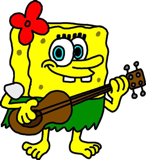 Spongebob Hula By Blackrhinoranger On Deviantart