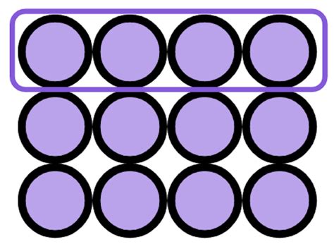 find three quarters of an object shape set of objects or quantity ks1