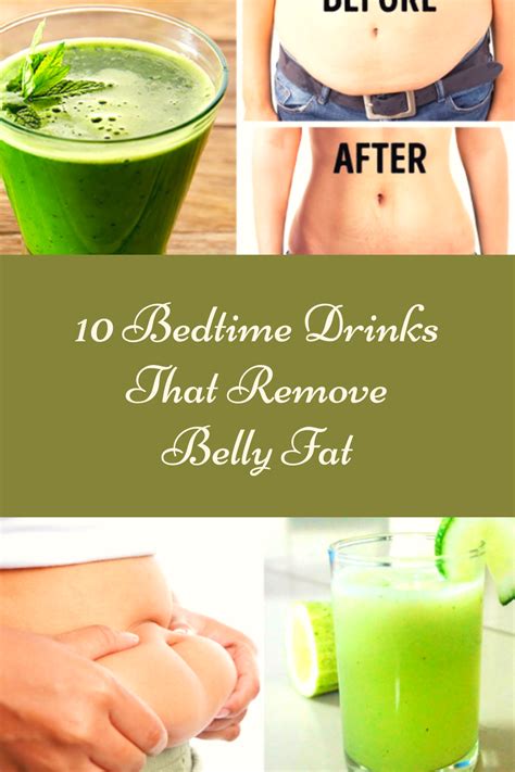10 Bedtime Drinks That Remove Belly Fat
