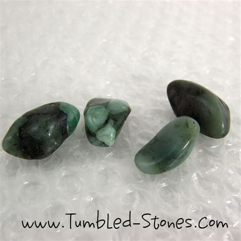 Emerald Tumbled Stones
