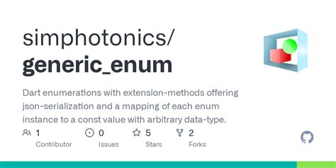 Github Simphotonicsgenericenum Dart Enumerations With Extension