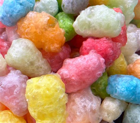 Freeze Dried Gummy Bears Succulent Snacks