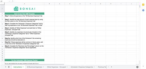 Free 1099 Template Excel With Step By Step Instructions