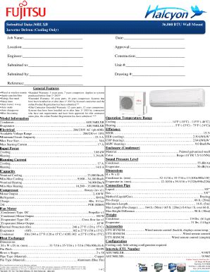 Fillable Online Btu Wall Mount Fax Email Print Pdffiller