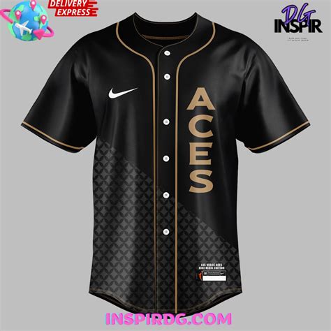 Las Vegas Aces All In 2024 Gold Baseball Jersey Alzaintravels Is