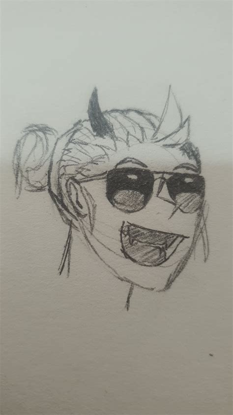 A Sketch Of My Favorite Demon Rhelltaker