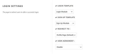 Modal Login Setting Javo Theme Documentation