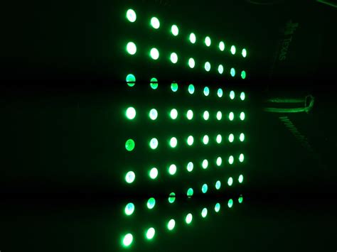 Multiplexed Led Matrix With Driver Circuit 3 Steps Instructables