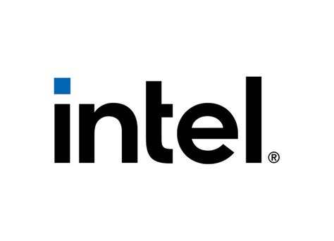 英特尔intel标志矢量图