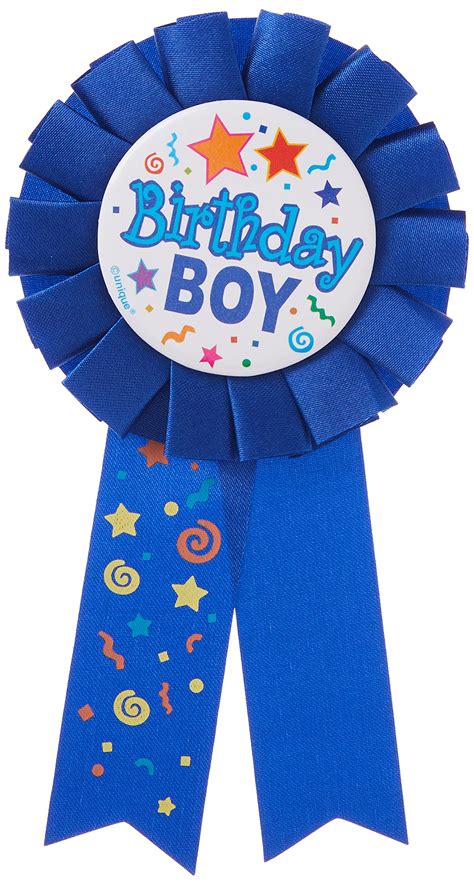 생일 소년 파란색 패브릭 상 배지 71 Pc 잊지 못할 파티를 위한 완벽한 축하 액세서리 Kr