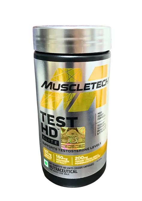 Grade Medicine Grade Muscletech Test HD Elite Testosterone Booster