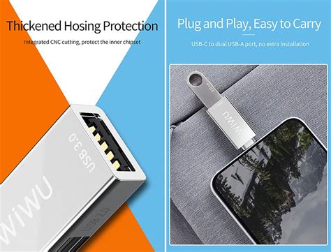 Wiwu T02 Type C To 2 X 3 0 USB Adapter Price In Pakistan