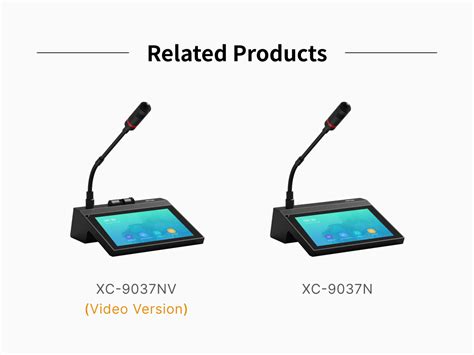 Network Video Intercom Master Station Larger Screen Easier Management