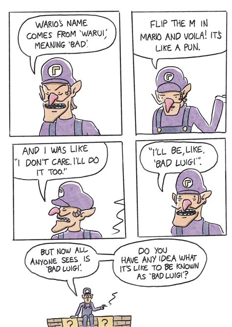 David Cooper On Twitter Wah Wah Waluigi Comics Mario Waluigi