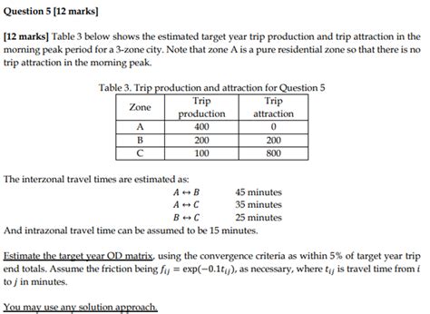 Solved Question 5 12 ﻿marks 12 ﻿marks ﻿table 3 ﻿below