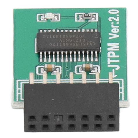 For MSI TPM 2 0 Module Strong Encryption 14 Pin LPC Interface TPM Module Board For Win11 Green