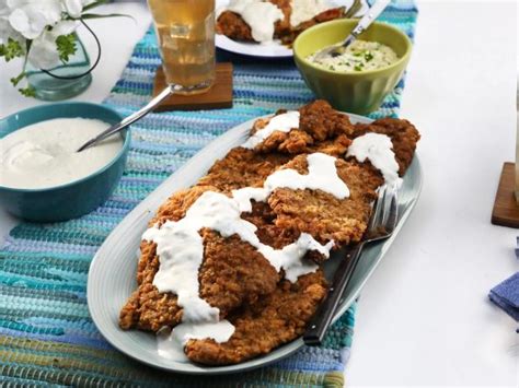 Kardeas Country Fried Steak With Gravy Recipe Kardea Brown Food