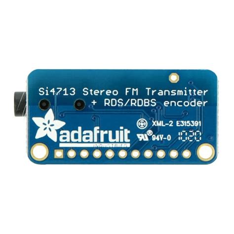 Adafruit Si Nadajnik Radiowy Fm Stereo Z Electronic Components