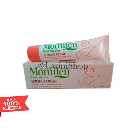 Jual Momilen Nursing Cream 15 Gr Luka Pada Puting Kulit Shopee