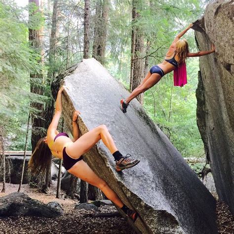 Hot Women Rock Climbers