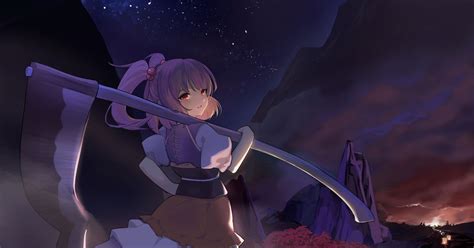 東方 三途の水先案内人 覀瓜のイラスト Pixiv